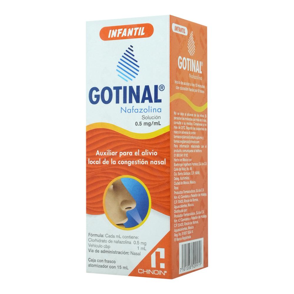 Gotinal Infantil Solucion 0.5 Mg/Ml Atomizador C/15 Ml - Farmatodo en linea Gotinal Infantil Solucion 0.5 Mg/Ml Atomizador C/15 Ml - Farmatodo en linea