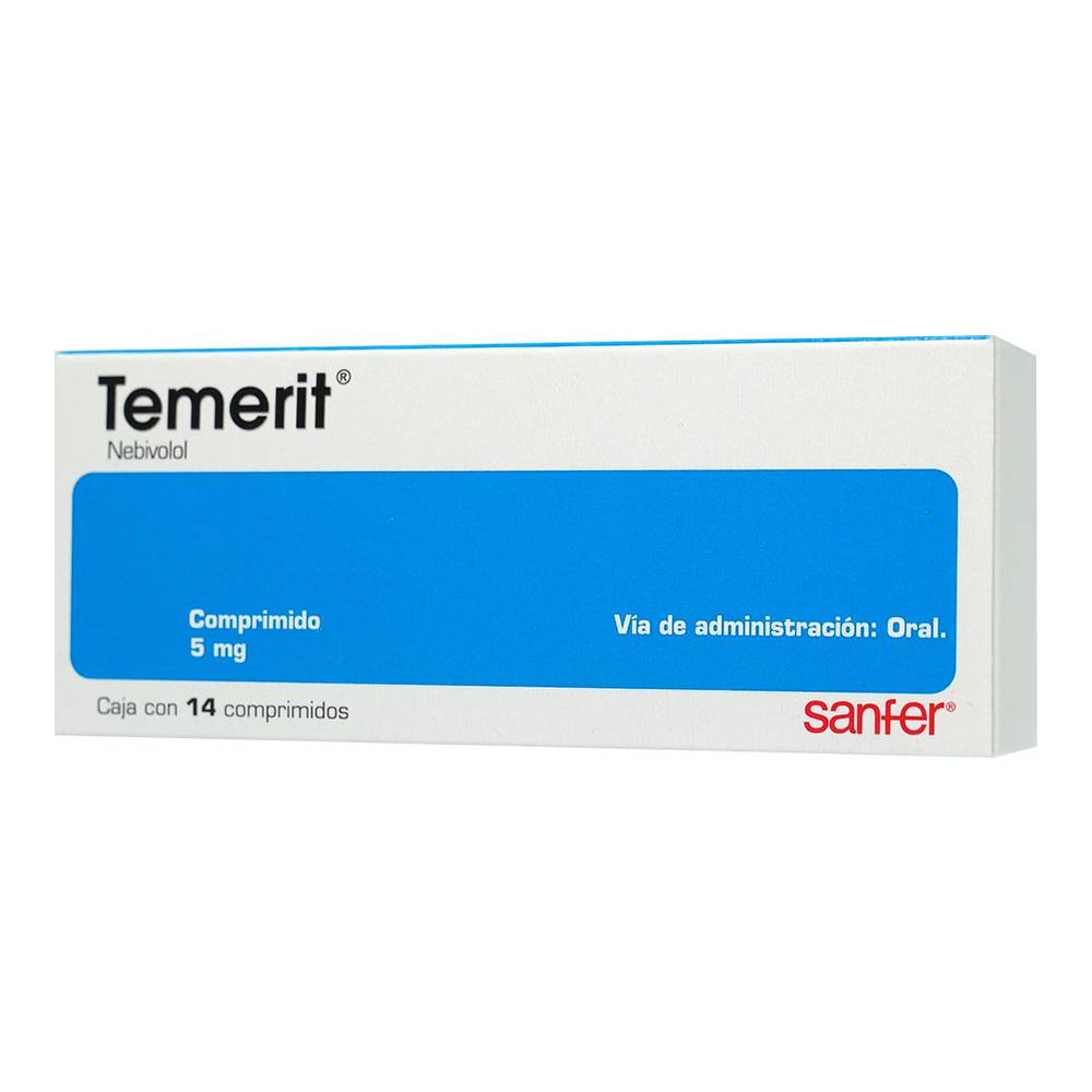 Temerit 5 Mg Caja C/14 Comprimidos - Farmatodo en linea