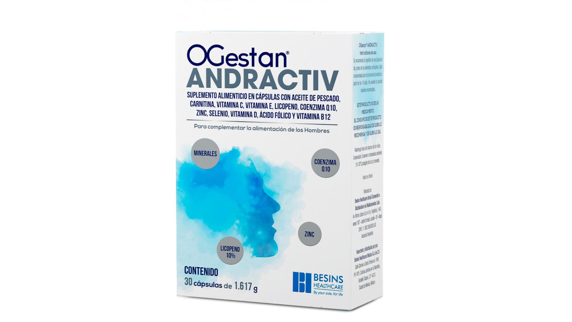 Ogestan Andractiv Suplemento Alimenticio Caja C/30 Capsulas - Farmatodo ...